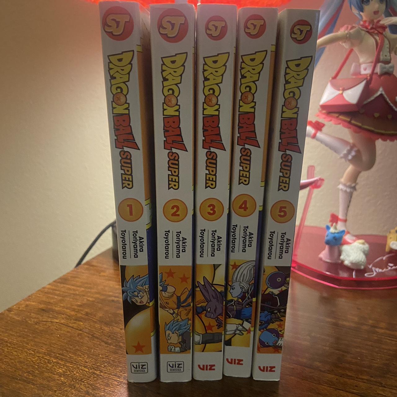 Dragon Ball Super volumes 1-5 Read once, no notable... - Depop