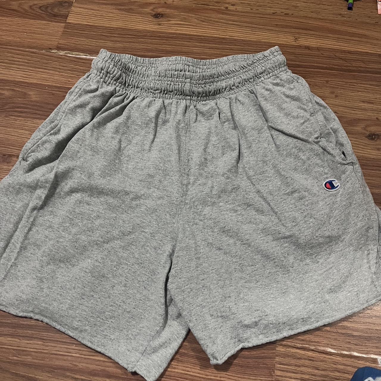 champion shorts the size faded but it fits like a... - Depop