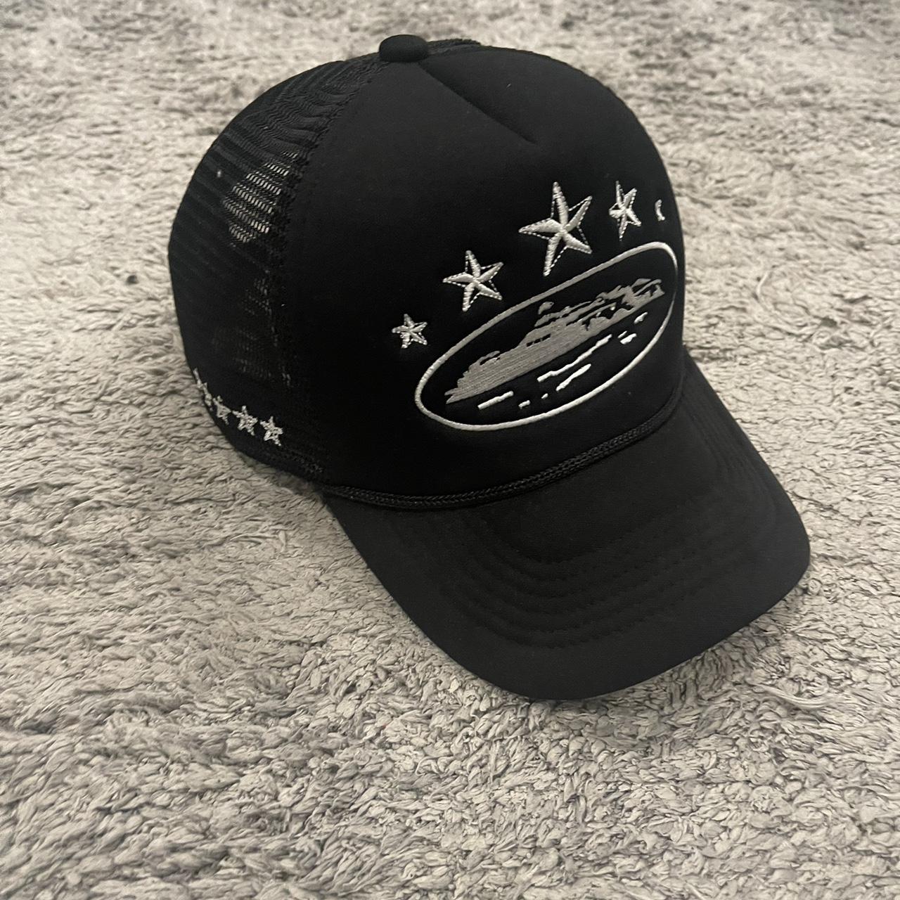 Genuine Corteiz 5th anniversary trucker hat - Depop