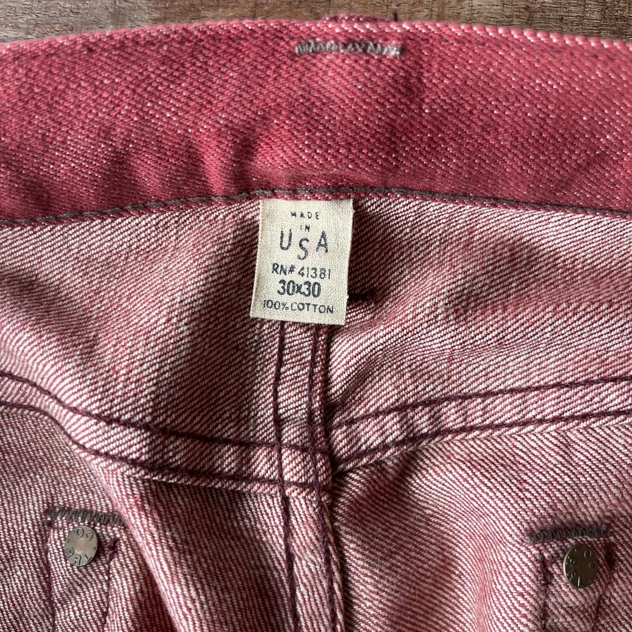 RRL by Ralph Lauren Men's Red Jeans | Depop