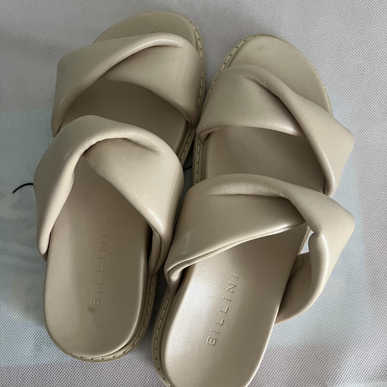 Billini Bone Slides Never worn, size 37 - Depop