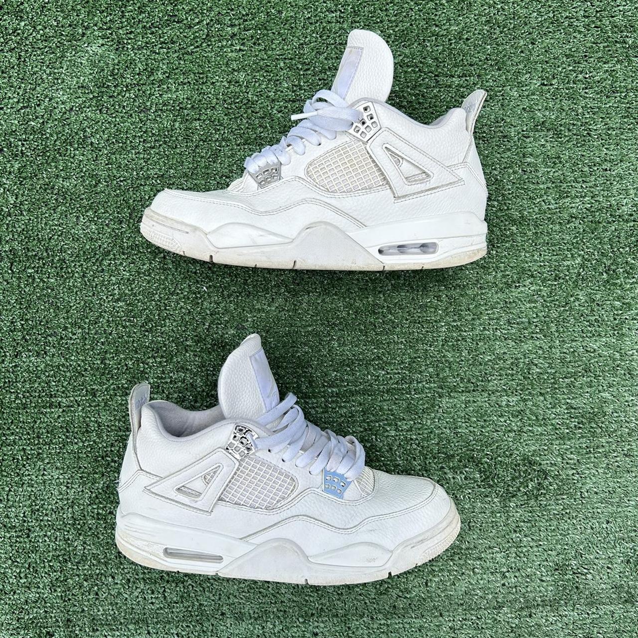 Jordan Pure Money 4s Size 9 No Box but will give a... - Depop