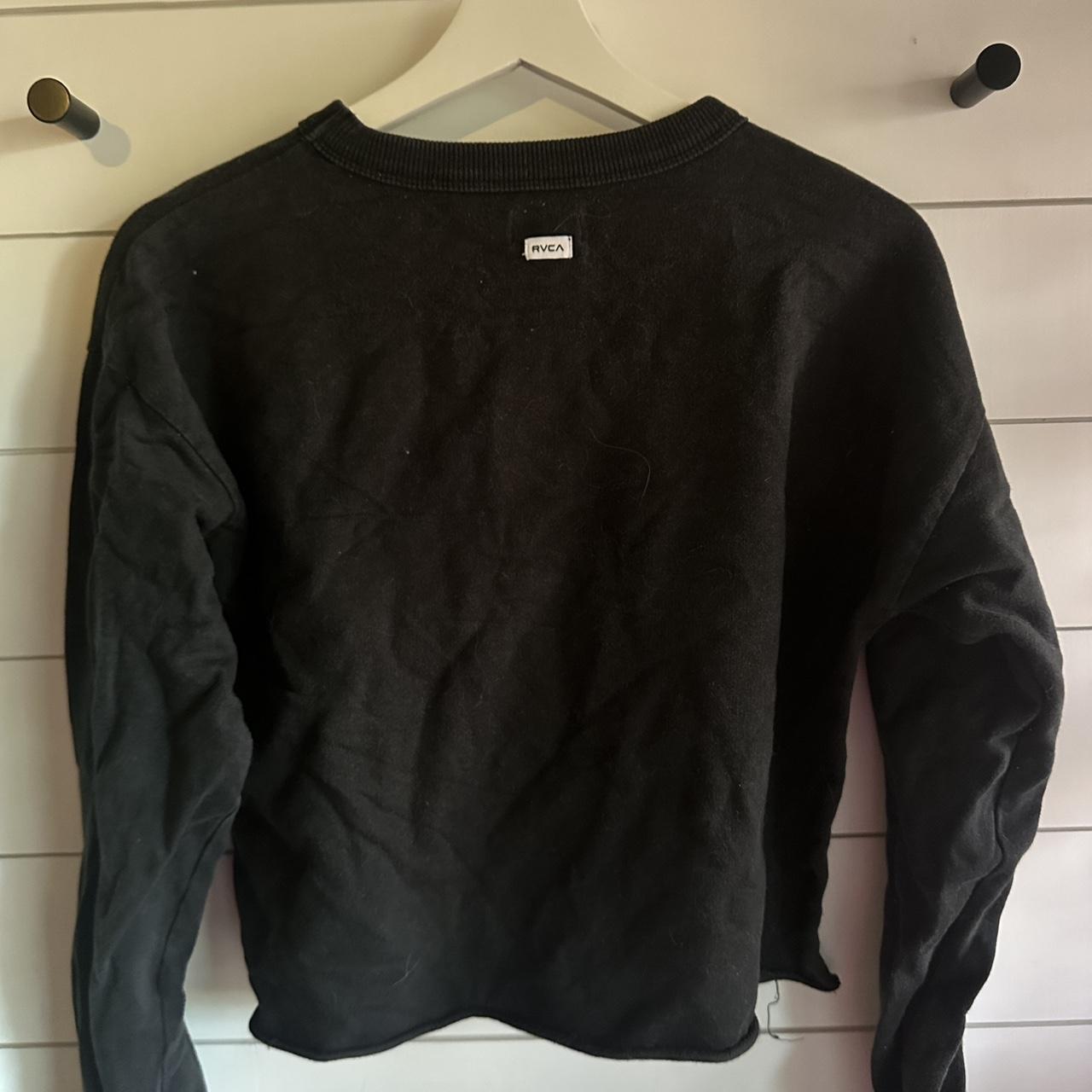 RVCA cropped crew neck size AU S/8 fits sizes 4 and... - Depop