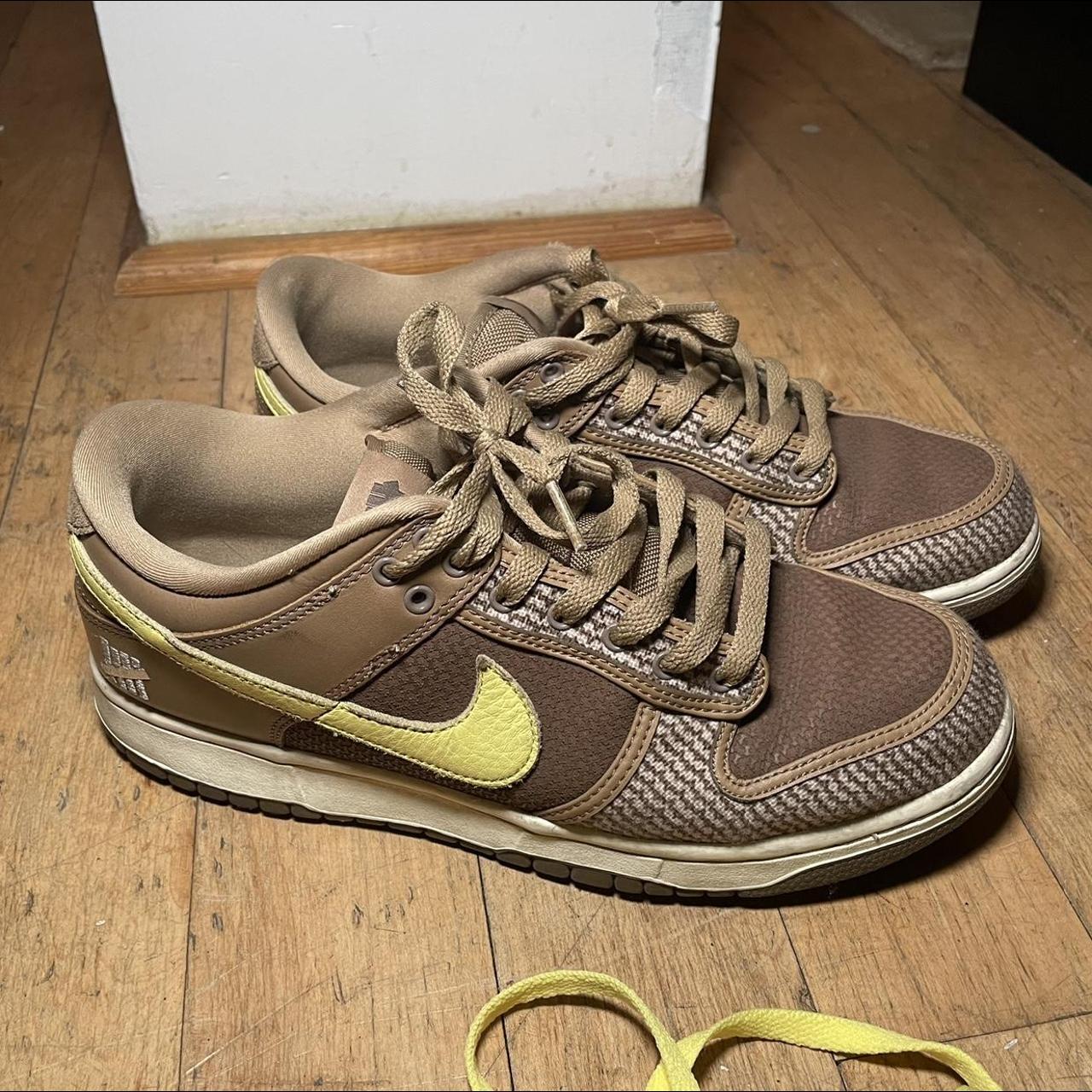 Nike x Undefeated Dunk Lows “Canteen” Gently used... - Depop