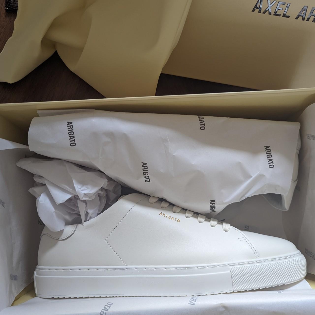 Axel Arigato Clean 90 Trainers White, Clean 90... - Depop