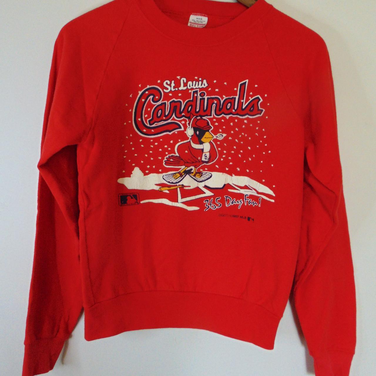 Vintage Youth St Louis Cardinals Sweatshirt, size... - Depop