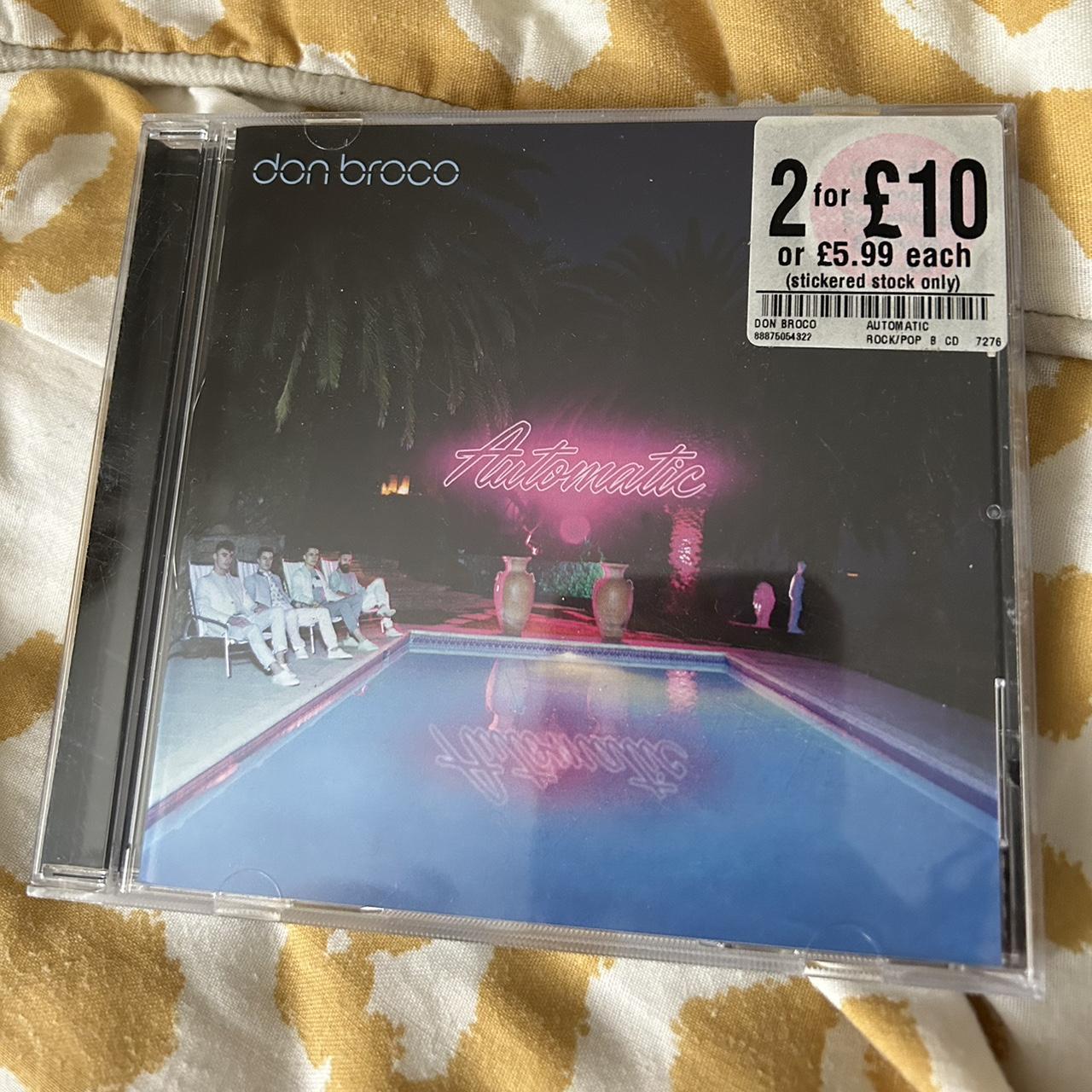 don broco ‘automatic’ album cd not used but not in... - Depop