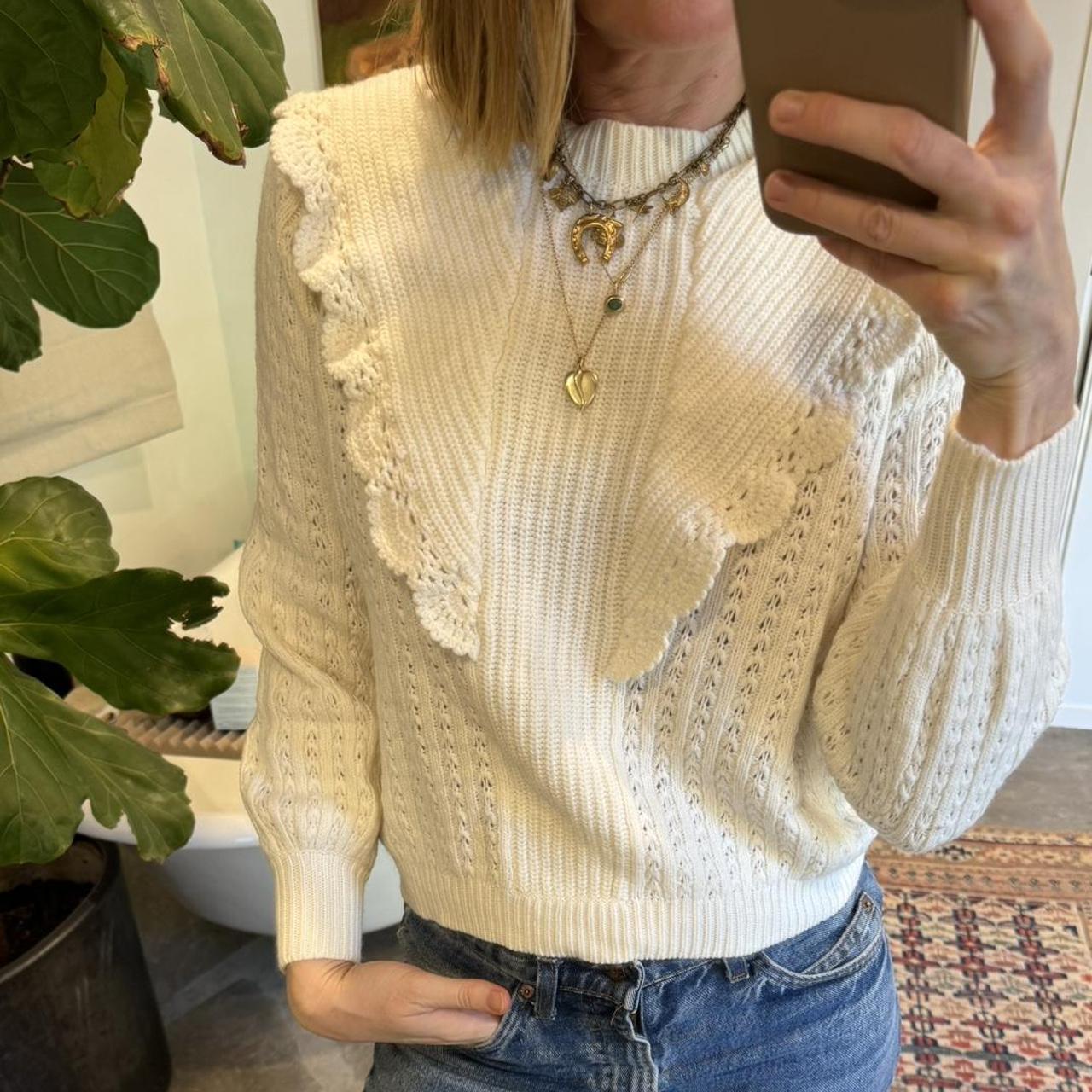 wool blend sweater from SEZANE perfect for holiday... - Depop