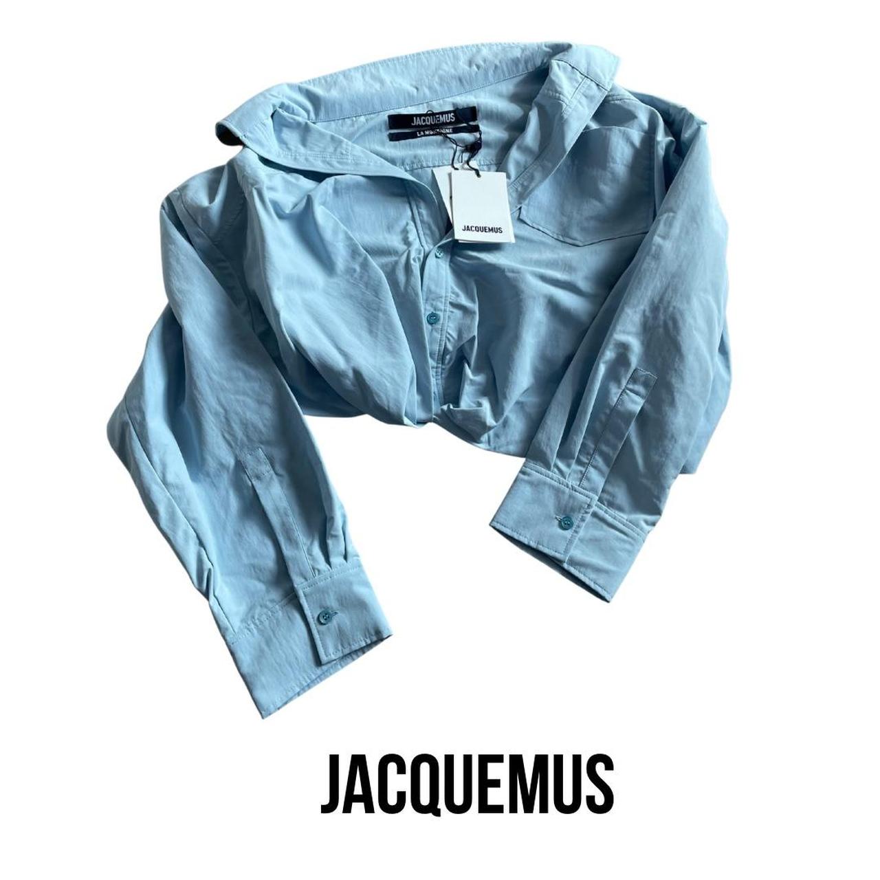 Jacquemus Women's Blue Blouse | Depop