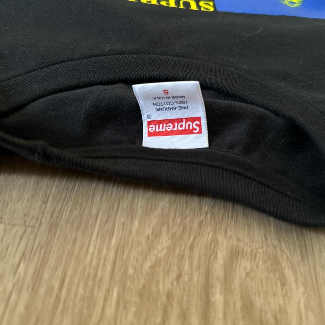 Black supreme T - Depop