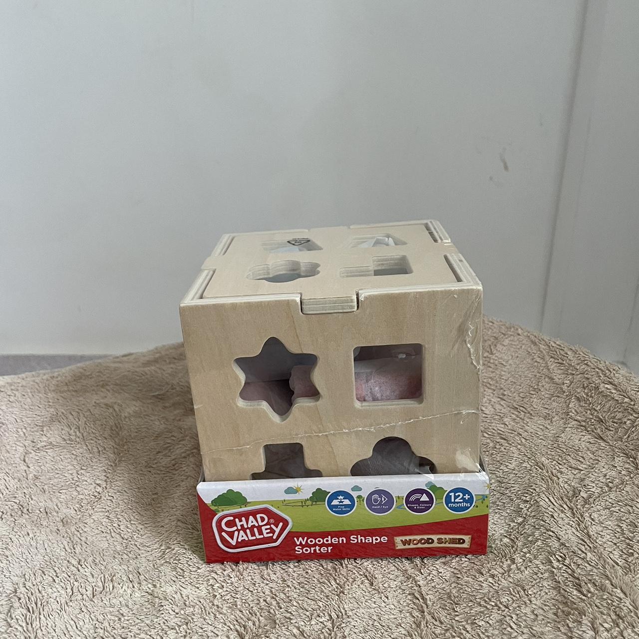 Wooden shape sorter Chad valley Brand new - Depop