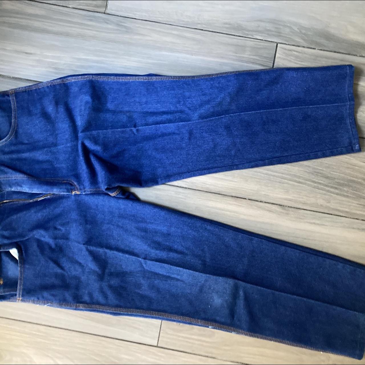 2000s baggy Texas Tuff jeans with added details - Depop