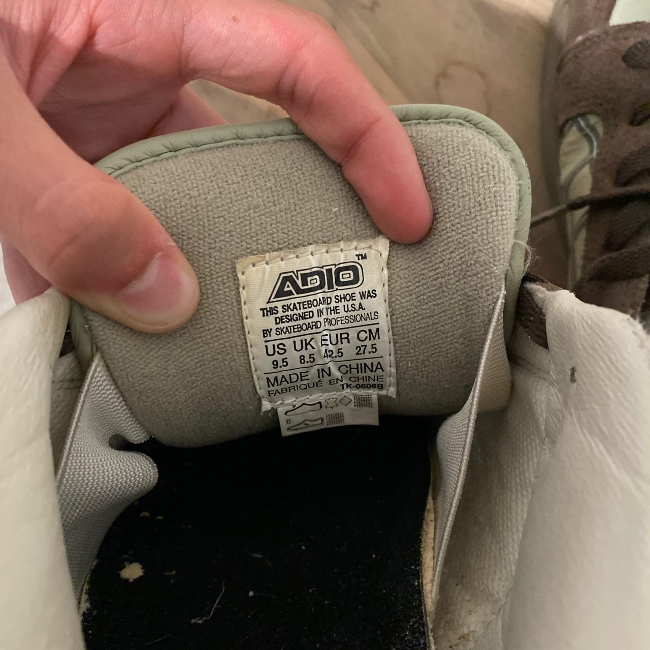 9.5 men adio skate shoes - Depop