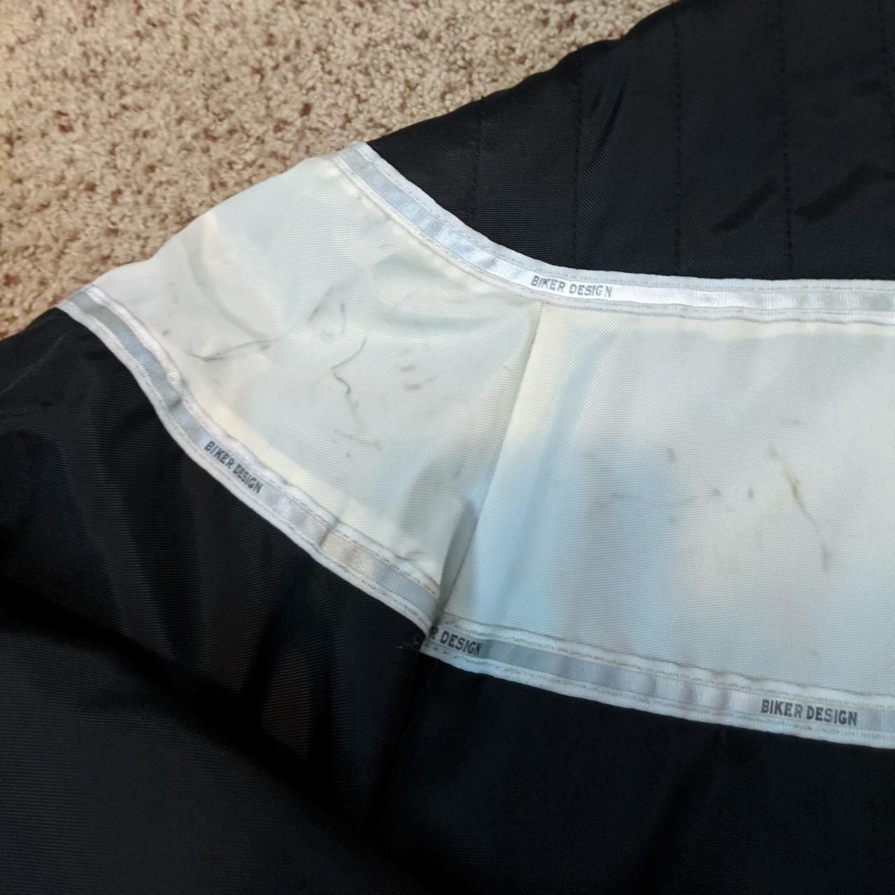 Harley Davidson biker design jacket 🤍🖤🩶 Men's size... | Depop