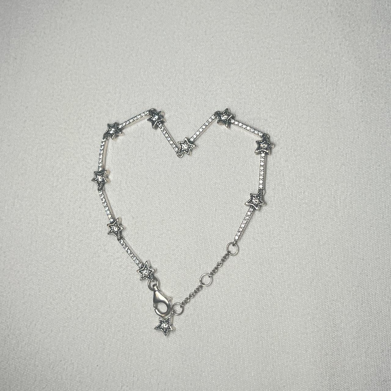 Pandora Celestial stars Bracelet Sparkly Pandora... - Depop