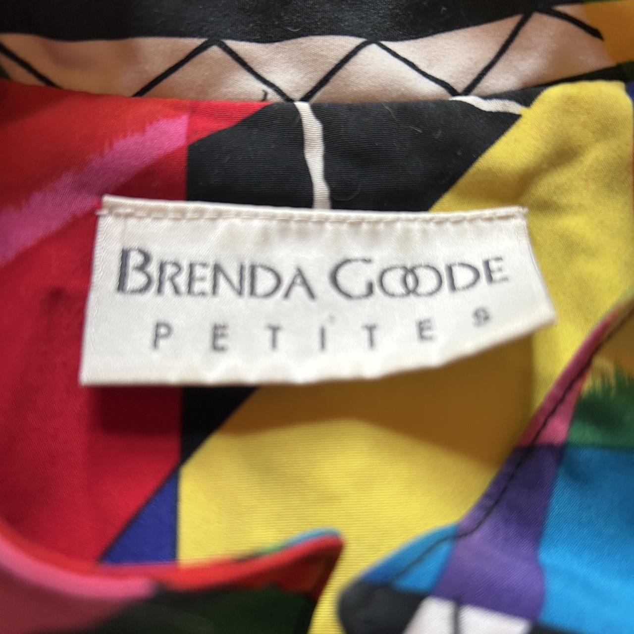 Vintage Brenda Goode Colorful Zebra Print 80s 90s... - Depop