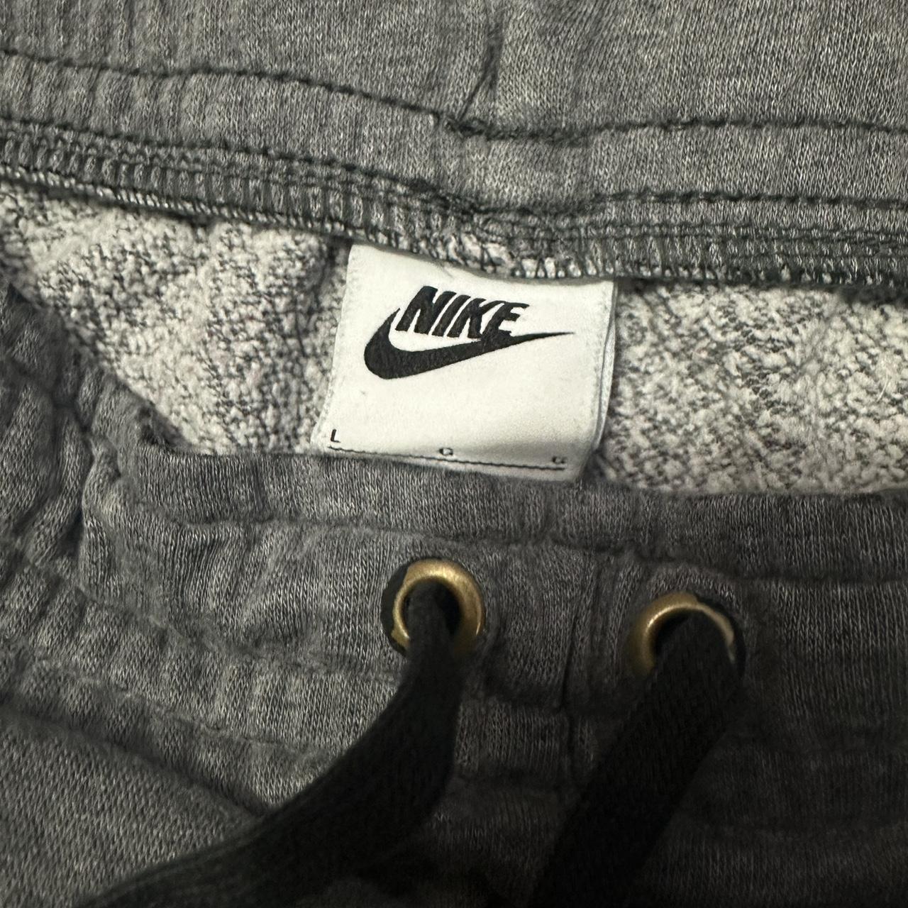 cute dark grey nike sweatpants, really flattering to... - Depop