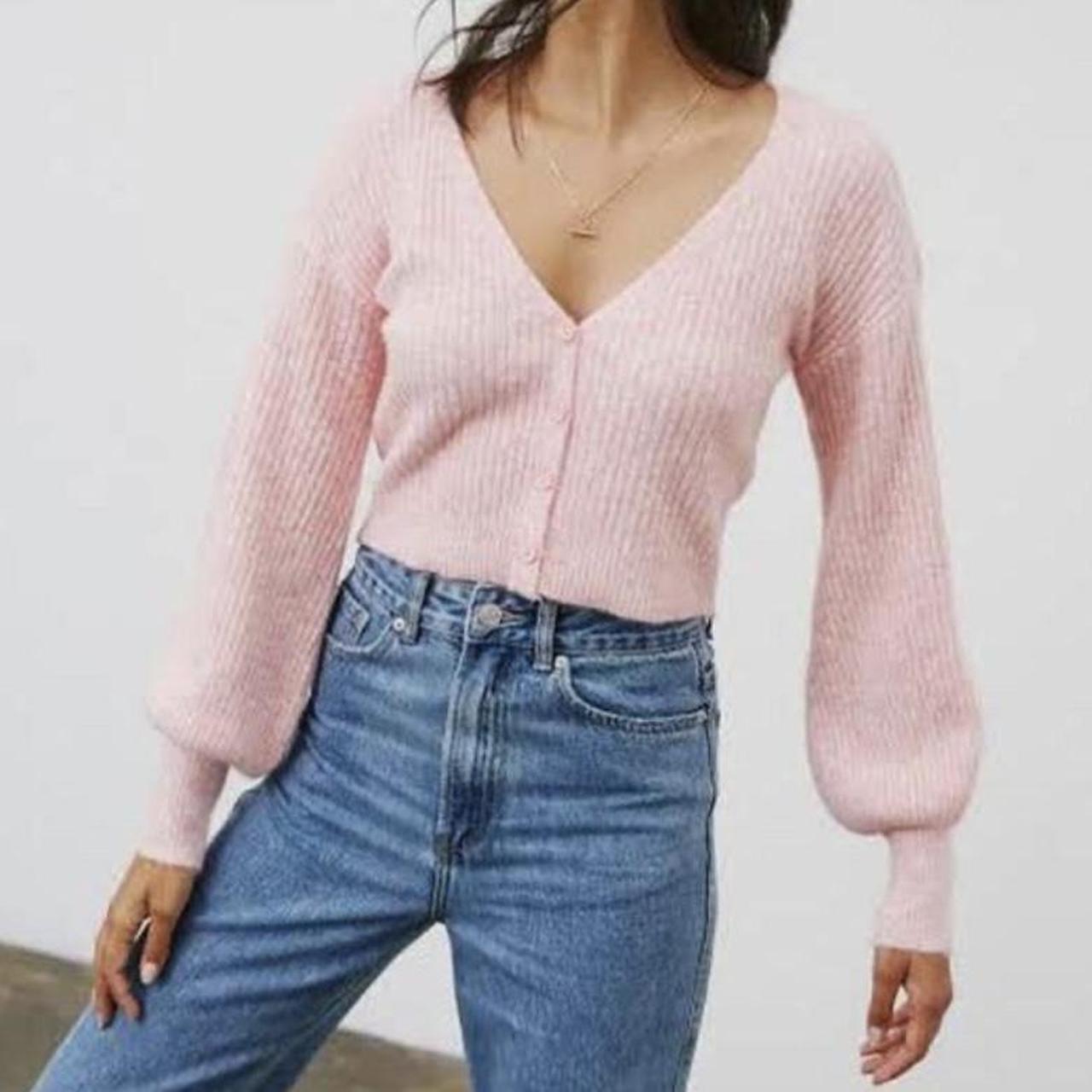 Glassons pink cardigan, worn once - Depop