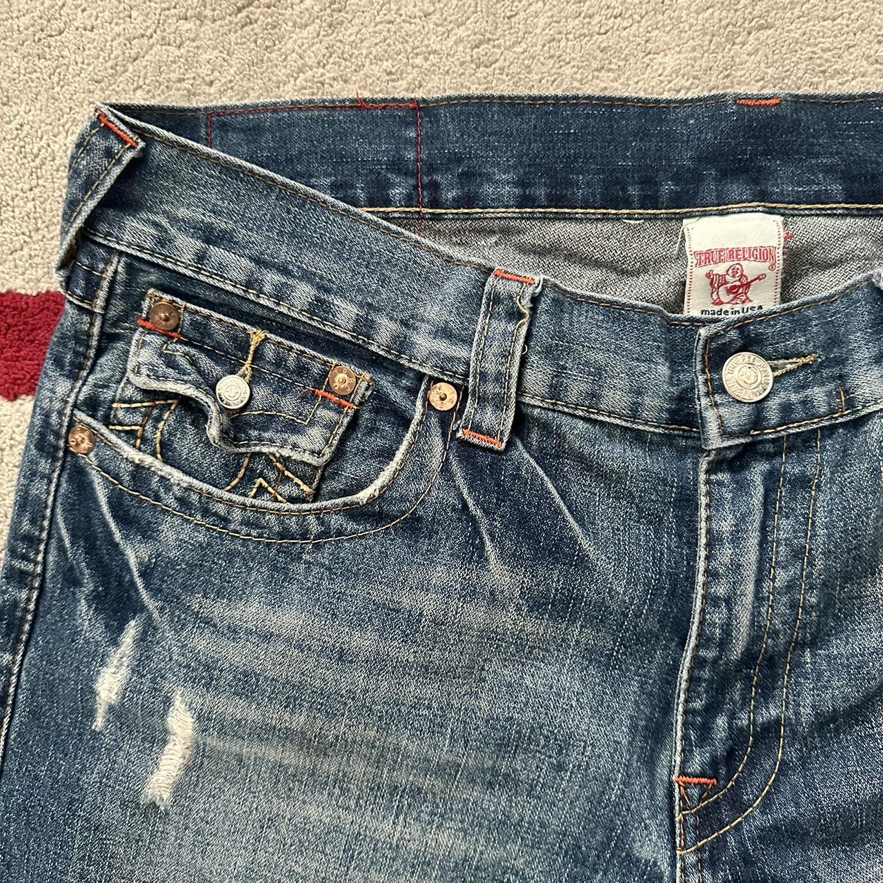 True Religion Billy Jeans Made in USA size: 38 fit:... - Depop