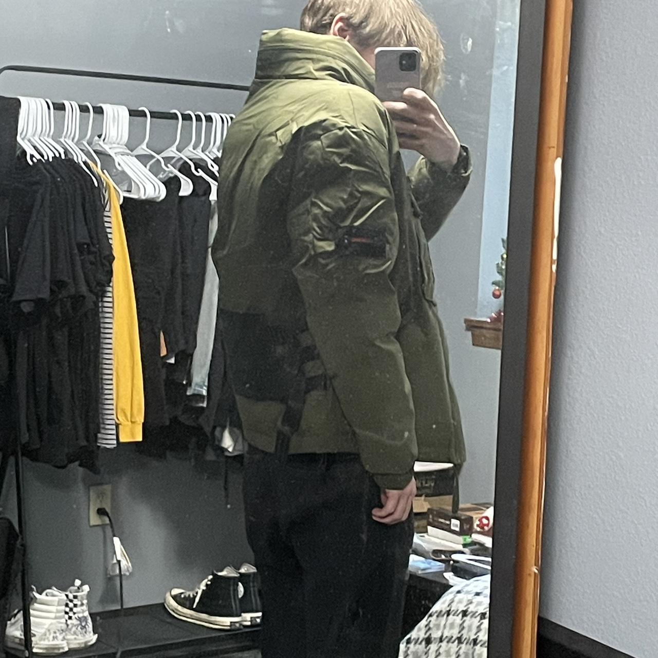 Enshadower MOLLE Puff Jacket Hidden hood in the... - Depop