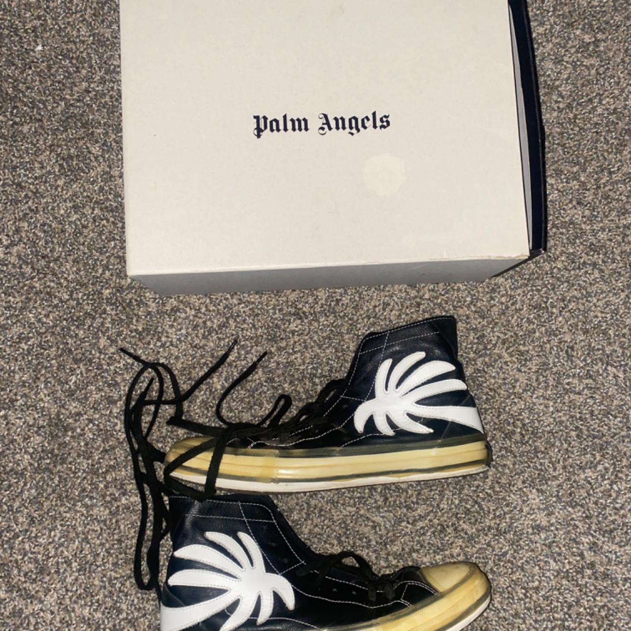 Authentic palm angel trainers used in good condition... - Depop