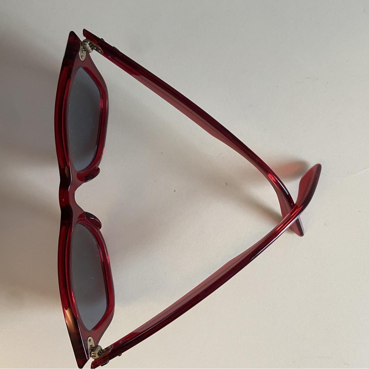 Red ray ban wayfarer - brand new never been worn - Depop