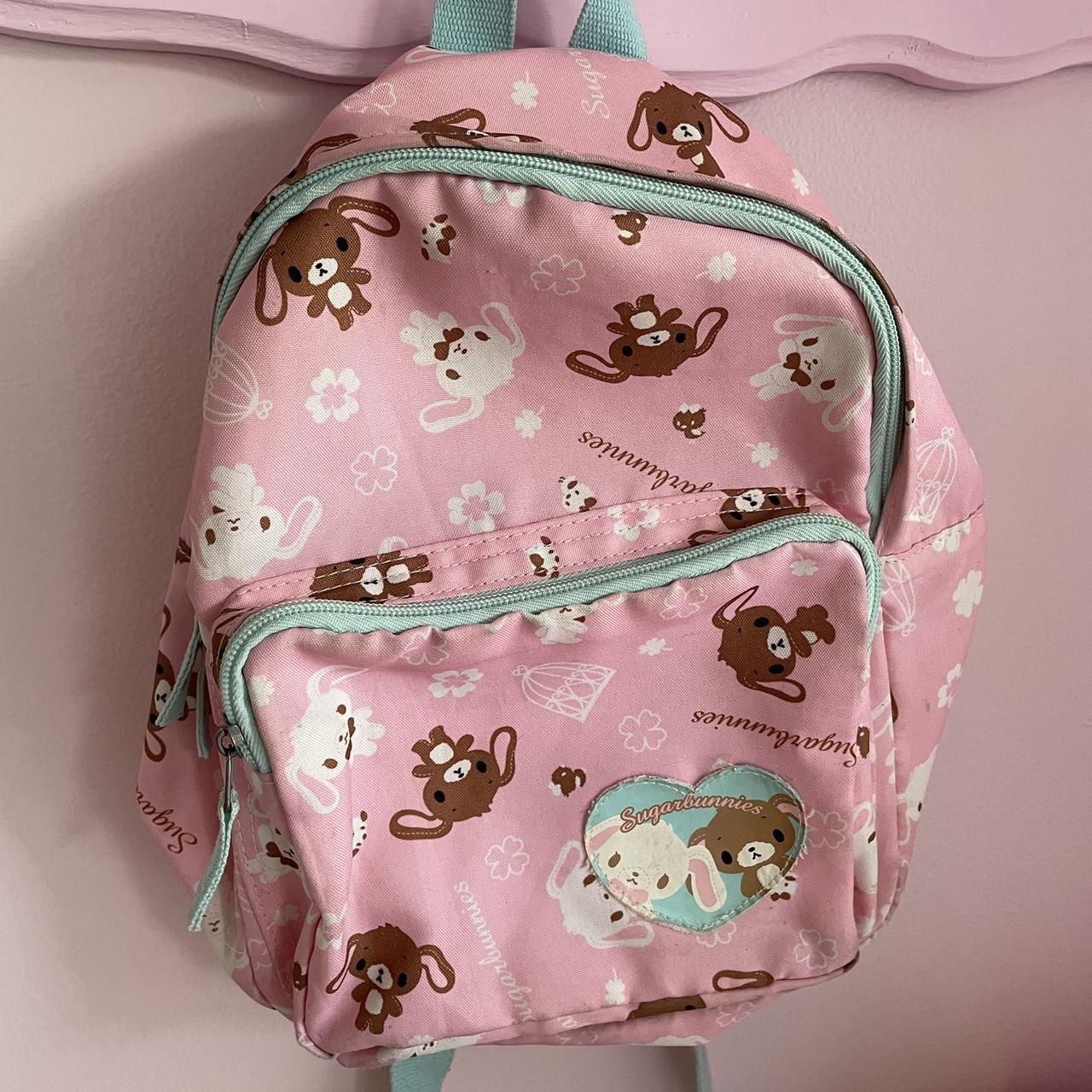 sugarbunnies mini backpack mildly dirty, some pen... - Depop