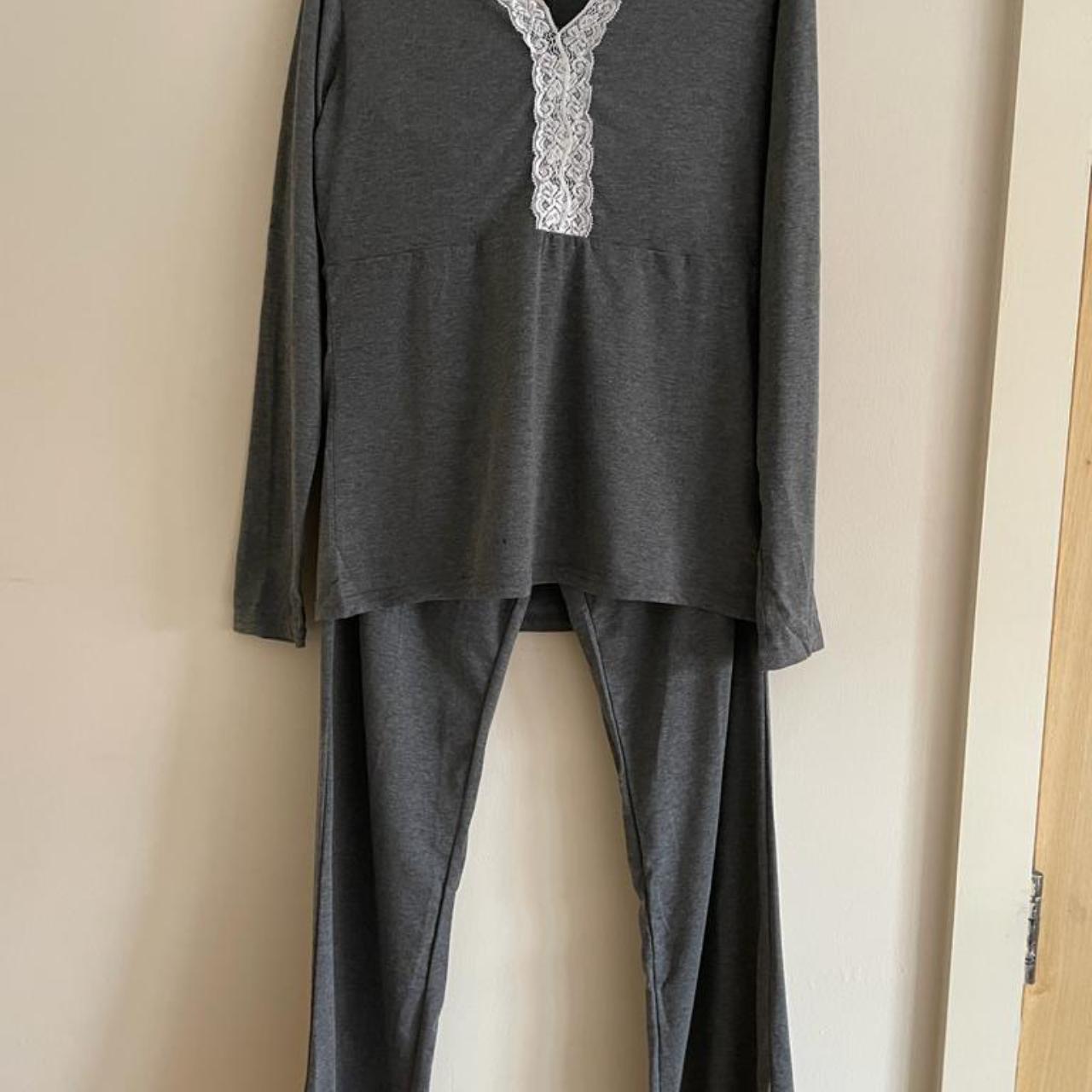 Women's Grey Pajamas | Depop