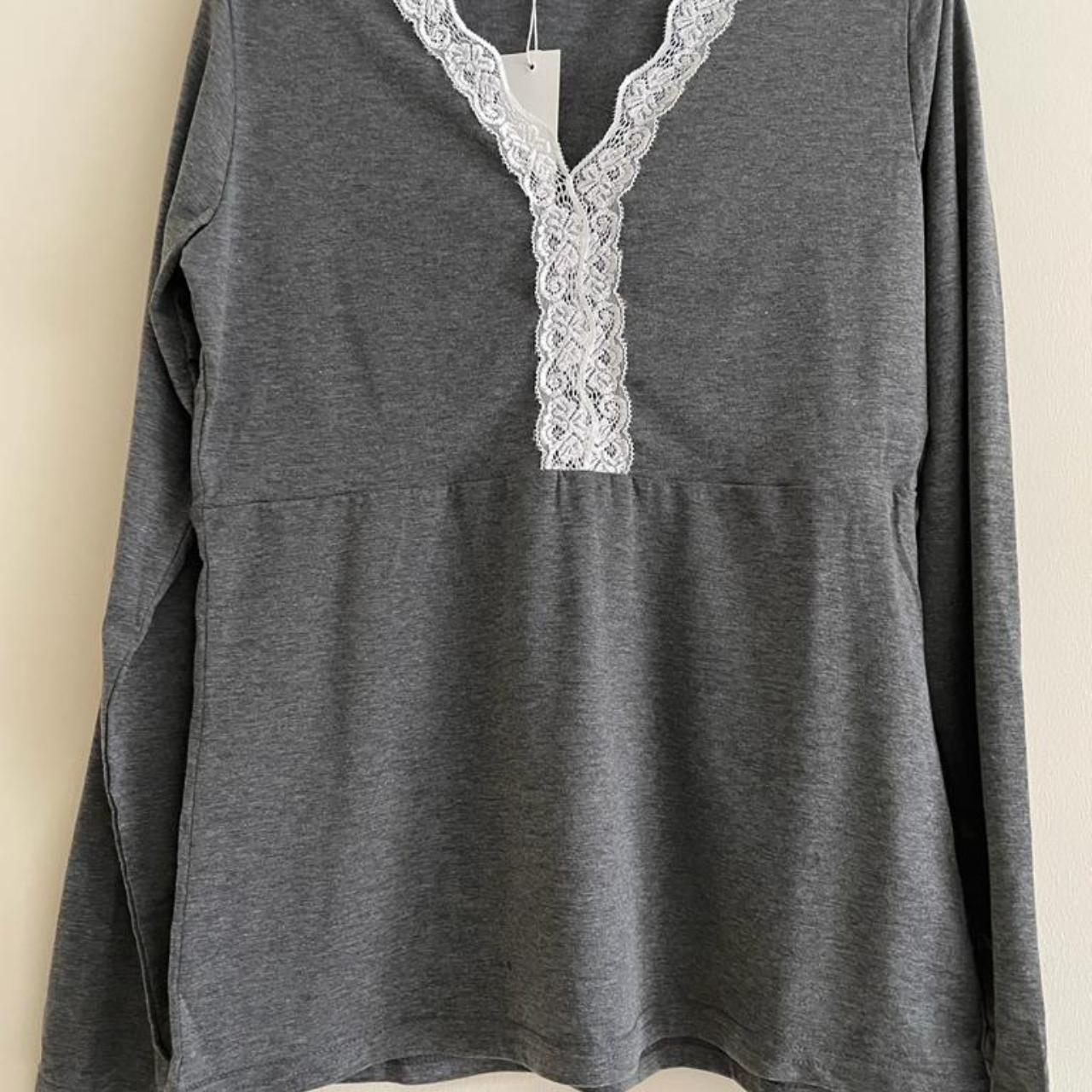 Women's Grey Pajamas | Depop