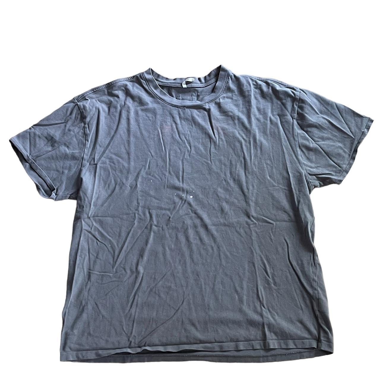 Essentials Men's Grey T-shirt | Depop