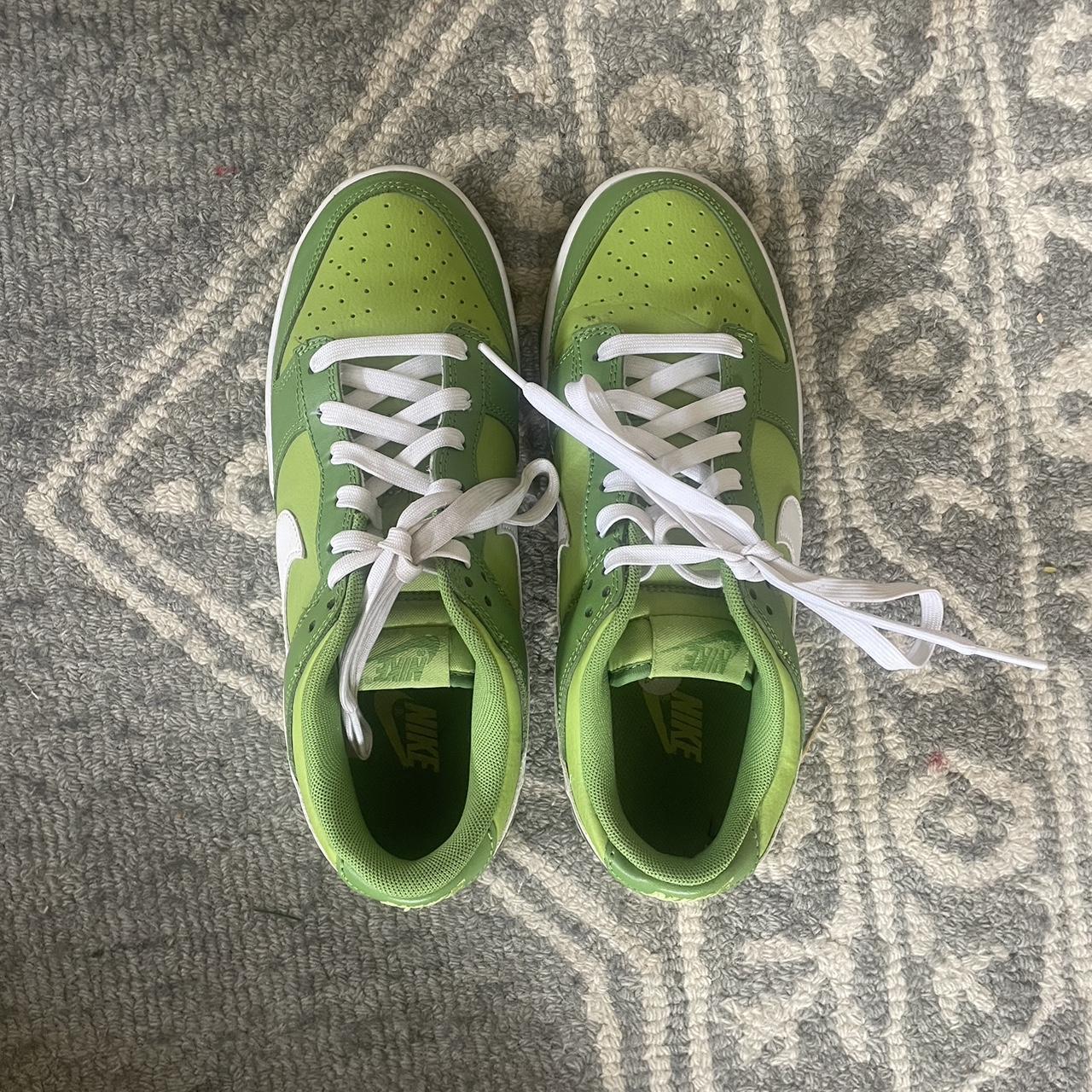 Green nike dunks Men’s 7 #nike #dunks... - Depop