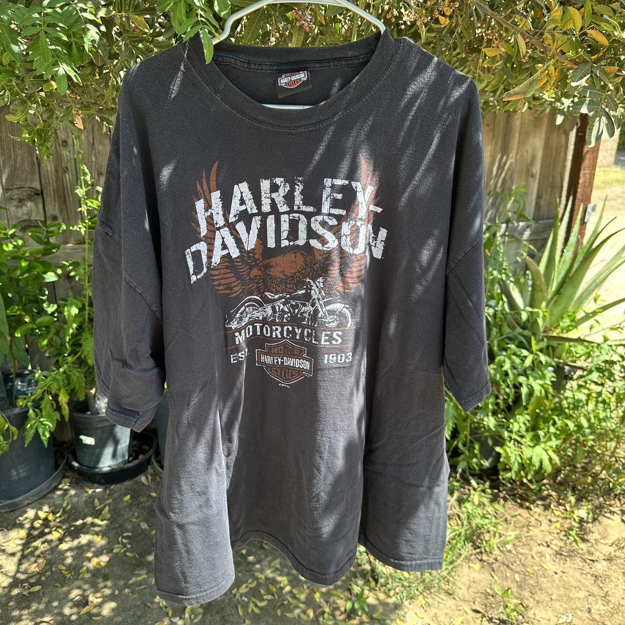Harley-Davidson tee shirt Size 3X in men’s, fits... - Depop