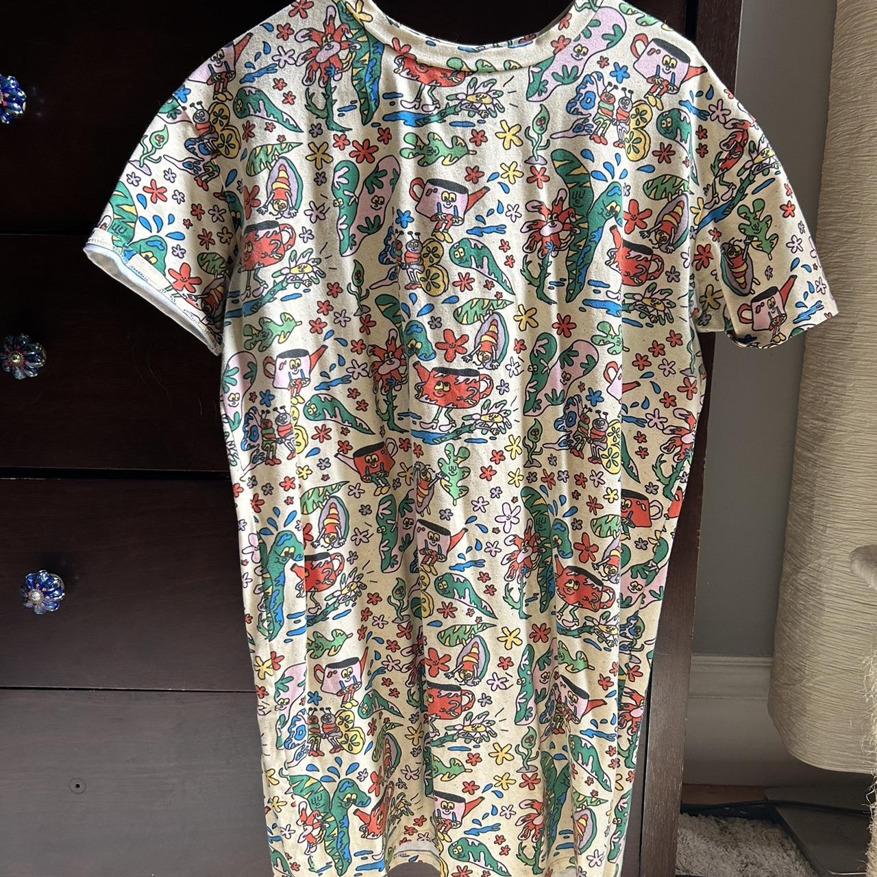 Nooworks limited print t-shirt dress! I love this... - Depop