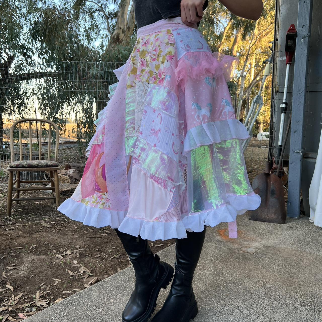 Recycle skirt♻️ in one copy Suitable for sizes... - Depop