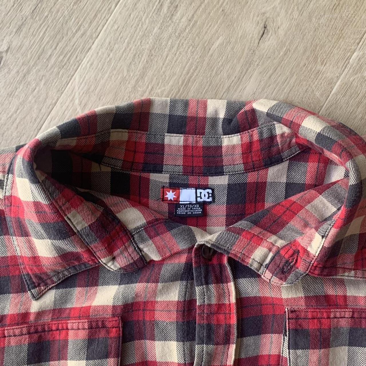 Vintage DC Plaid Flannel Shirt. Tag size XL fits... | Depop