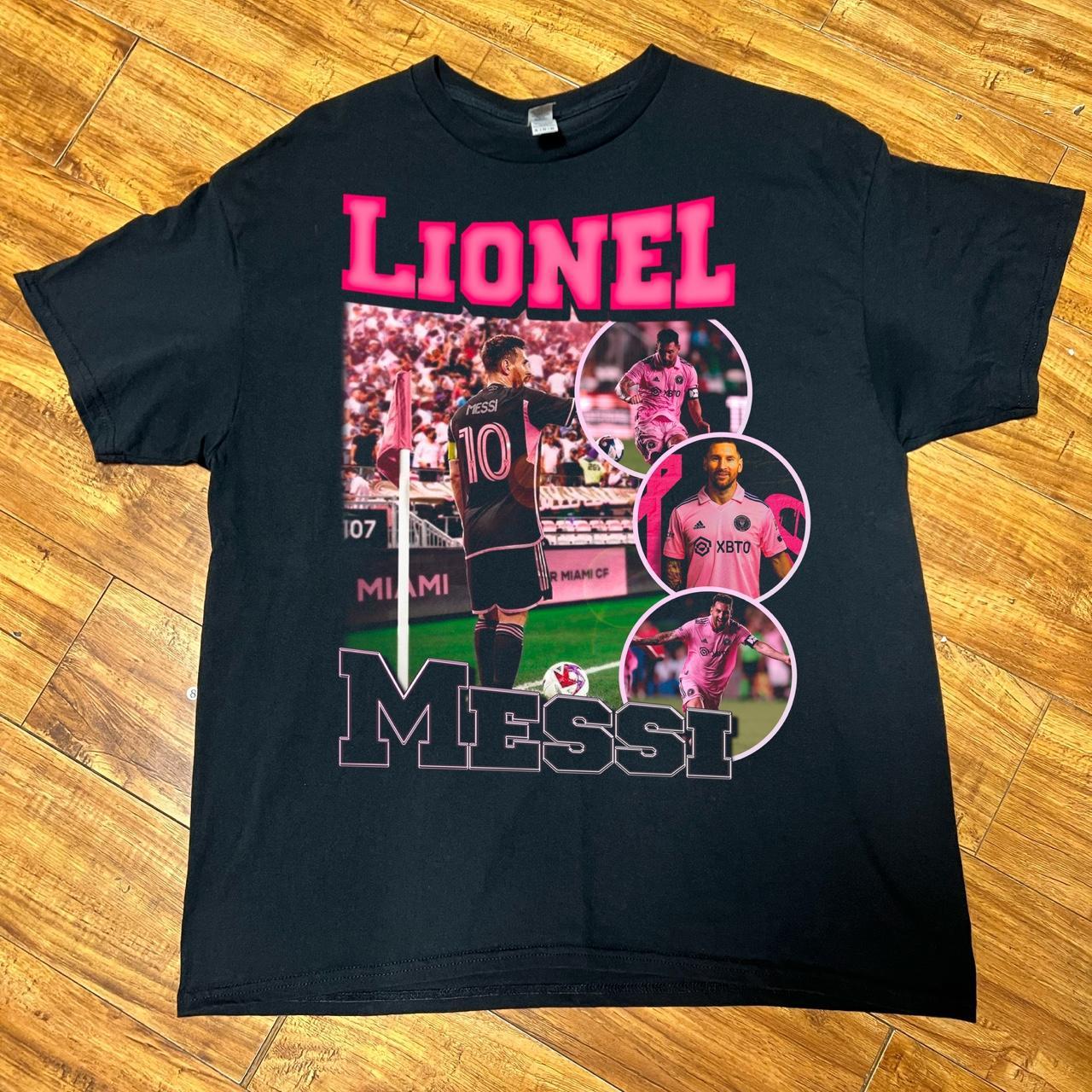 Lionel Messi Inter Miami T Shirt .:Medium fabric... - Depop