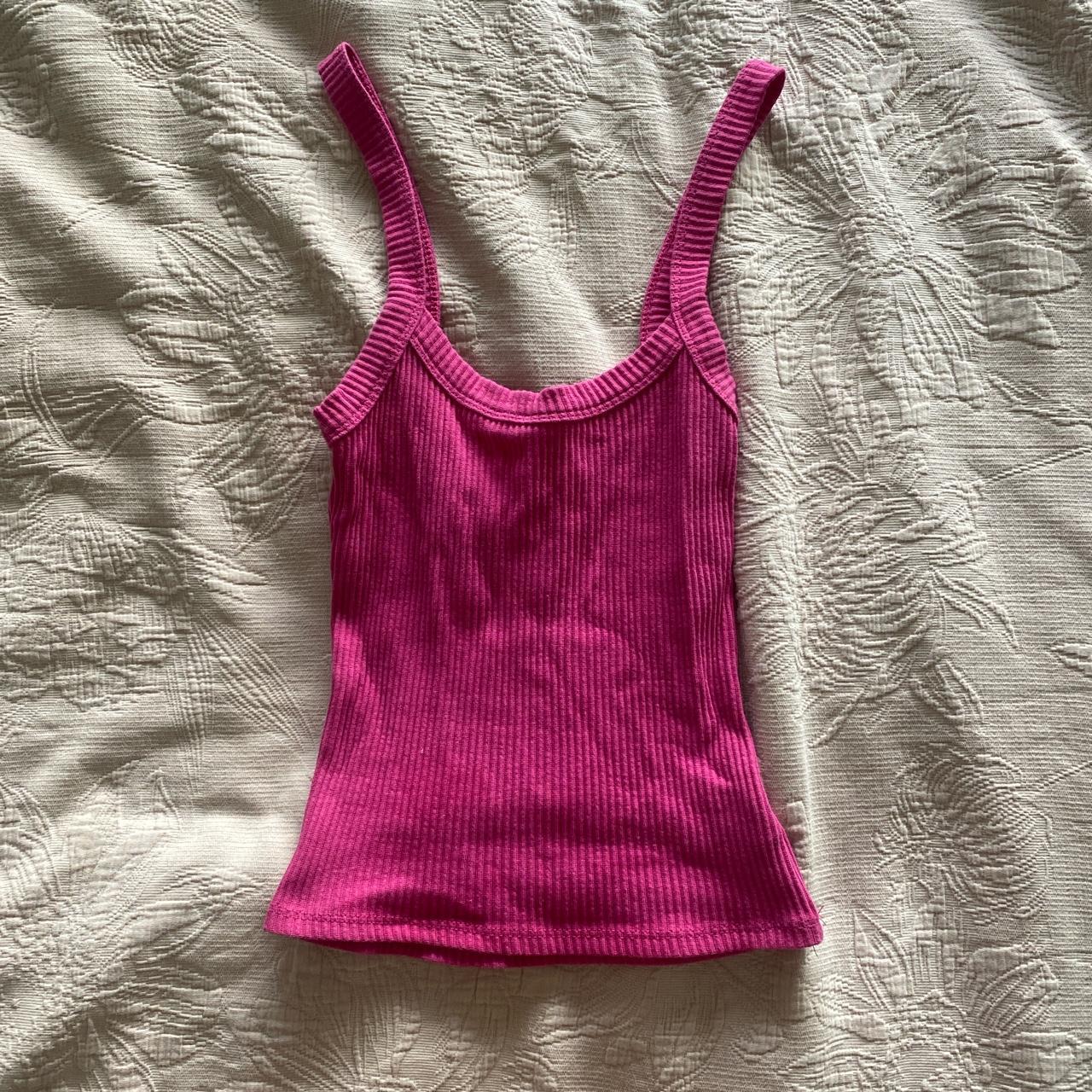 supre riri tank - pink size - 2xs retail price -... - Depop