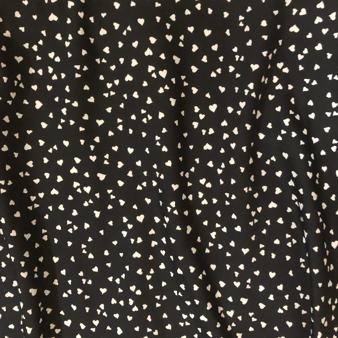 A New Day Women's Black and White Skirt | Depop