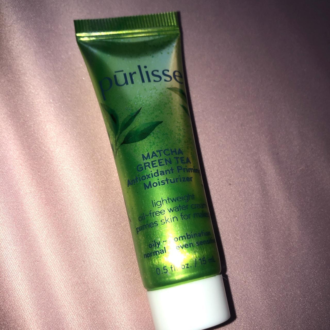 Pūrlisse Matcha green tea Priming Moisturizer 0.5... - Depop