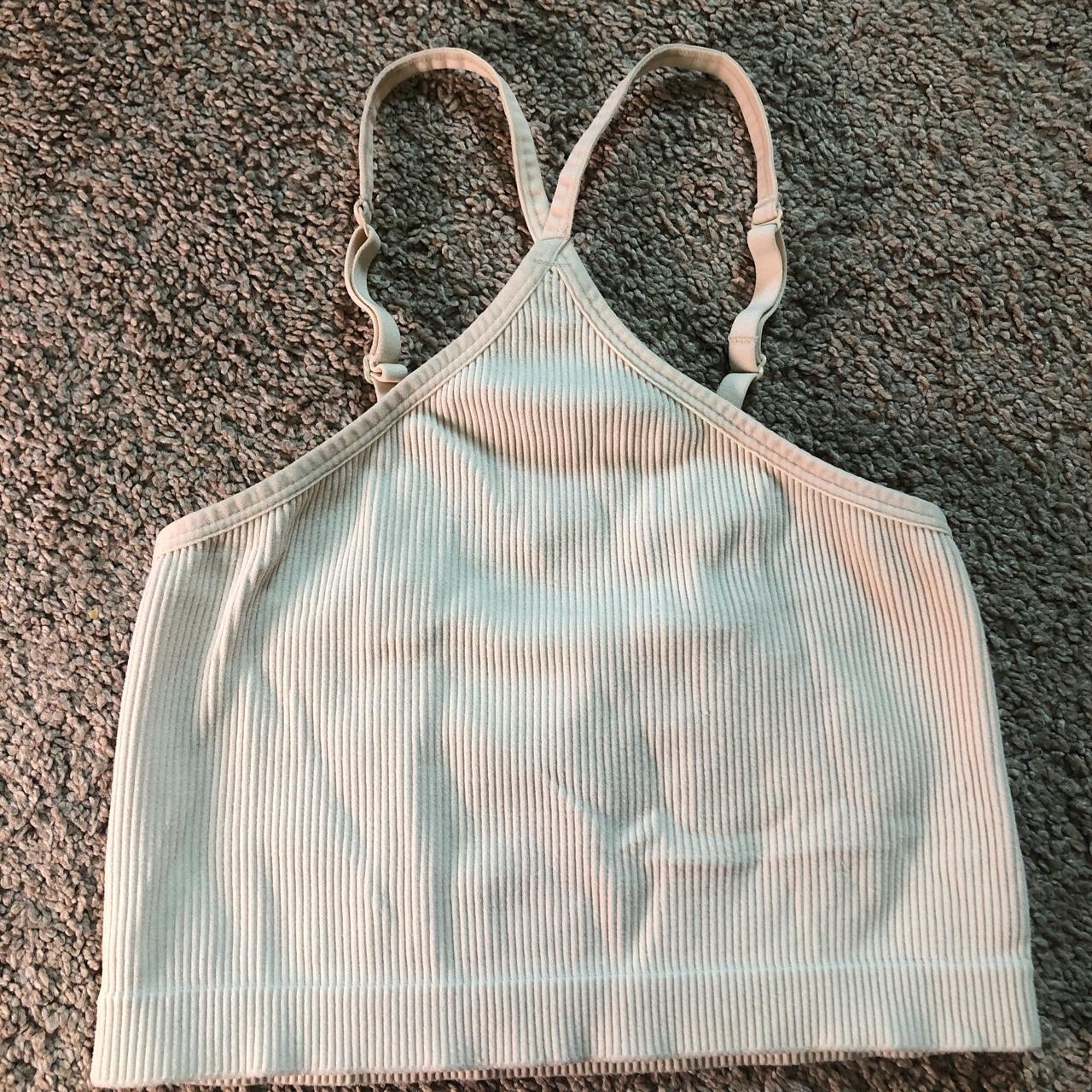 Light cream-tan-nude bralette - crop top Colsie... - Depop