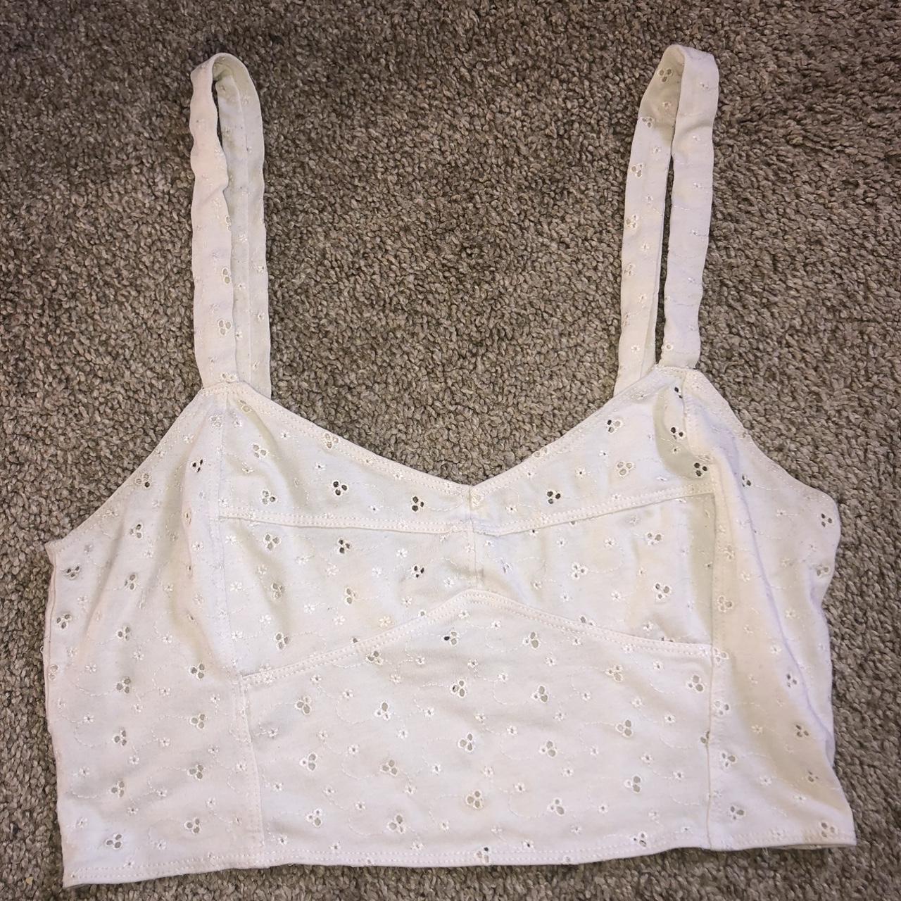 Roxy bralette Off white color Size Medium Last pic... - Depop