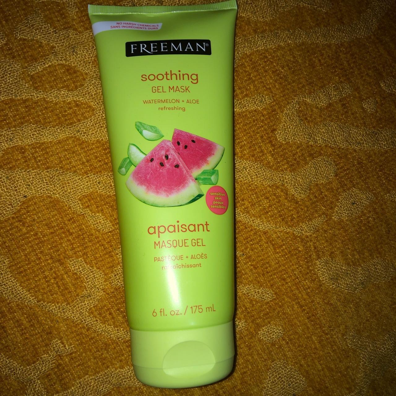Freeman soothing gel mask Watermelon and aloe... - Depop