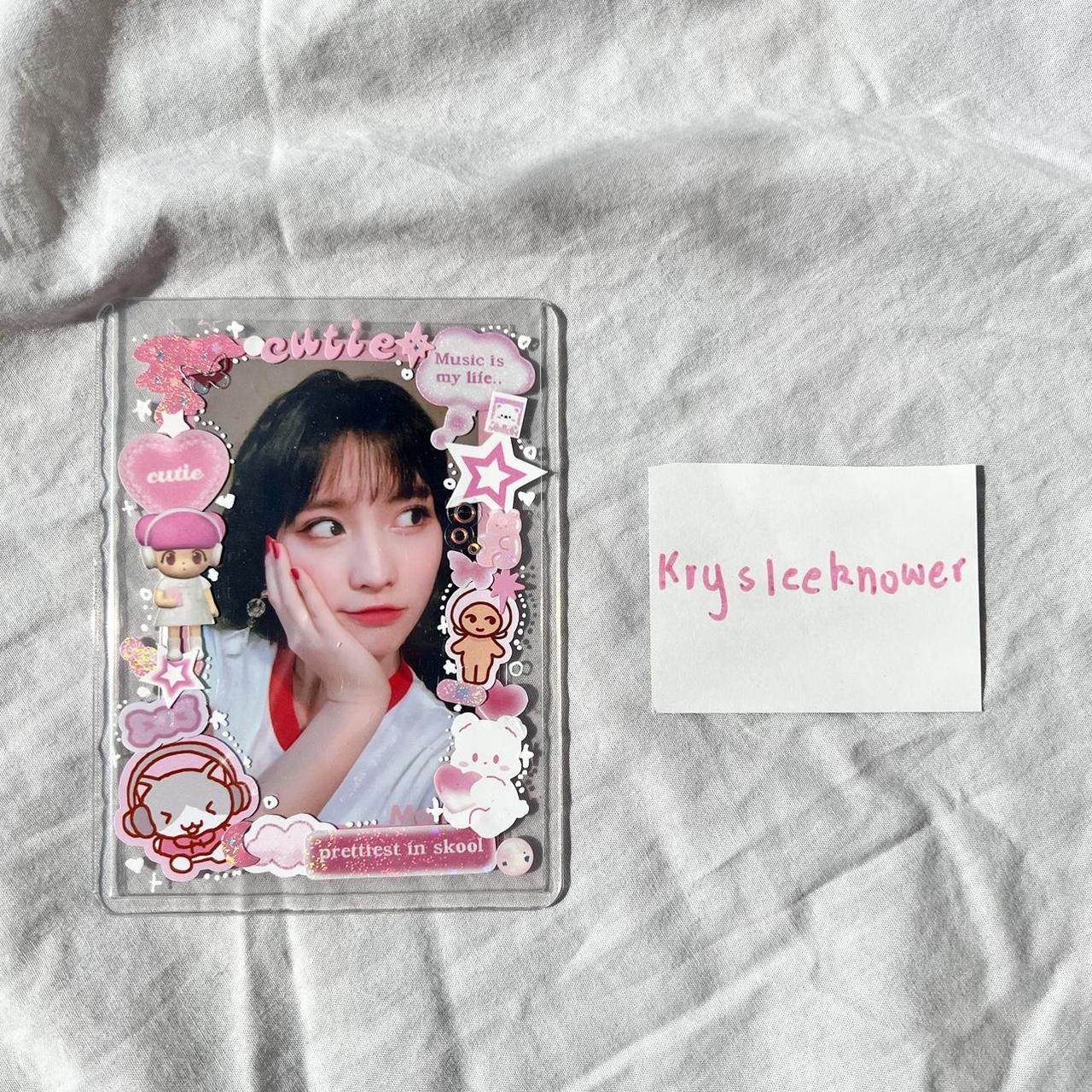 ⭐️ TOPLOADER DECO ⭐️ pink cutie top loader !... | Depop