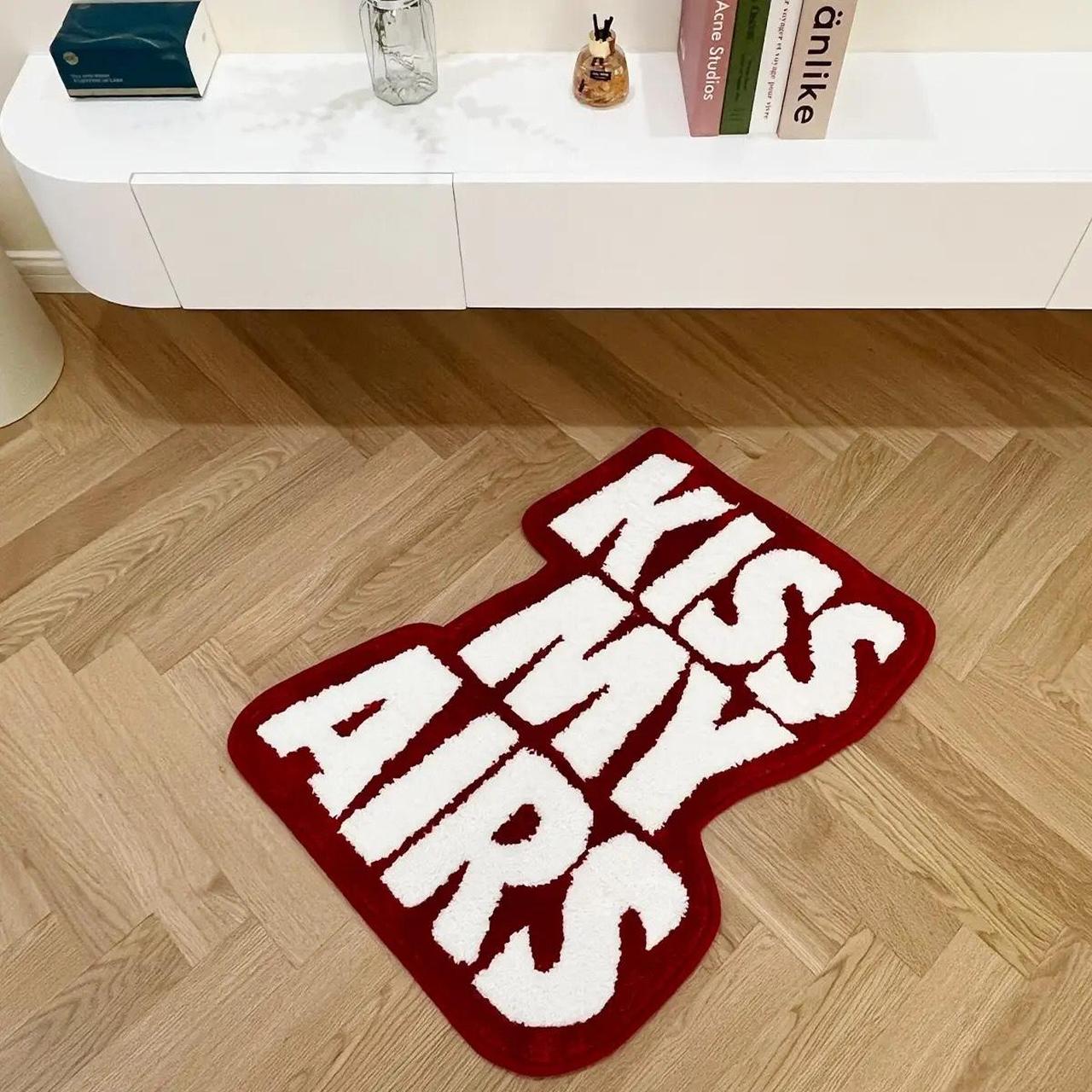 Kiss My Airs Handmade Rug Tufted Plush Carpet Rug... - Depop