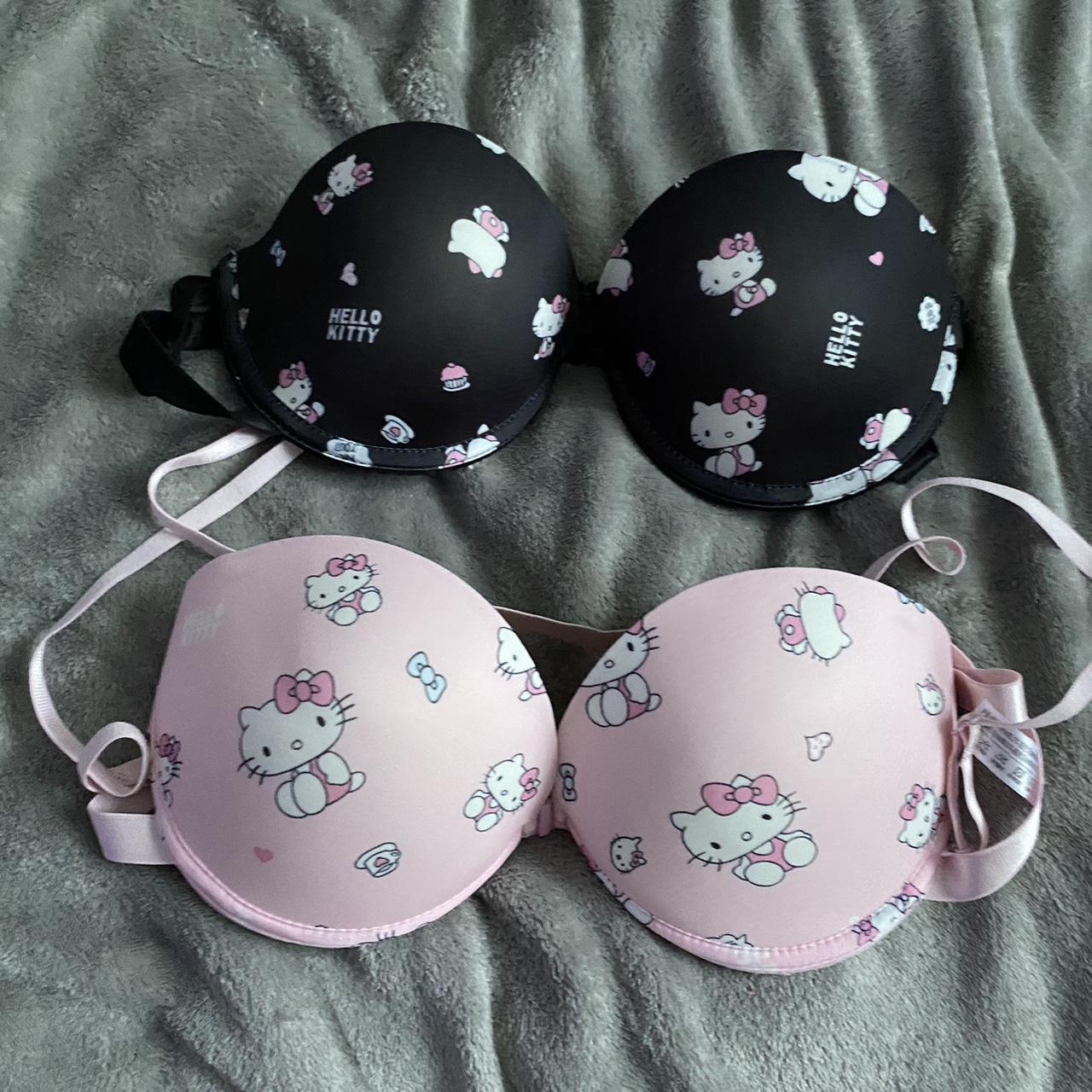 Hello kitty bra bundle, brand new never worn they’re... - Depop