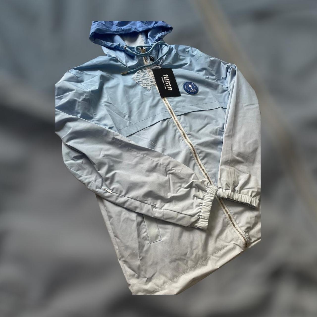 Trapstar Irongate Windbreaker - Blue Gradient Size... - Depop