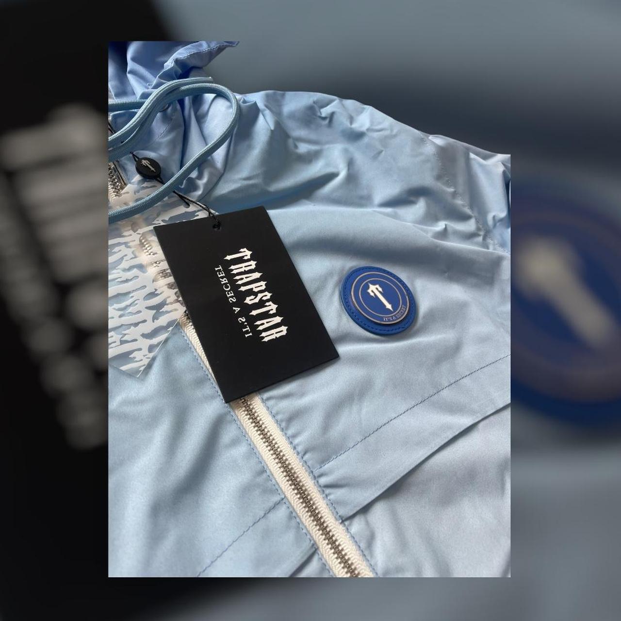 Trapstar Irongate Windbreaker - Blue Gradient Size... - Depop