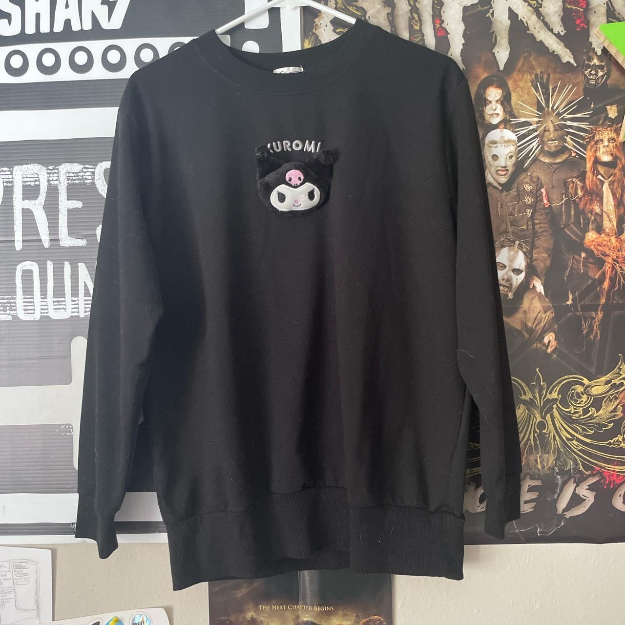 Sanrio Kuromi sweater -worn a handful of... - Depop
