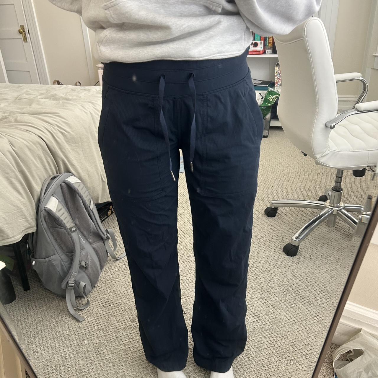 Lululemon dance studio pants mid-rise pants size 6... - Depop