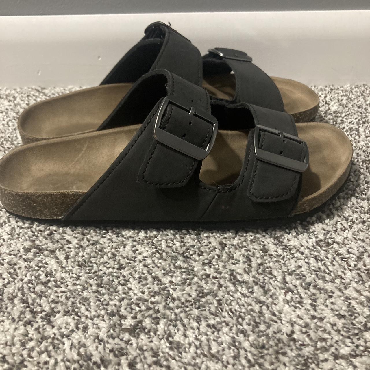target sandals not Birkenstock brand but still nice... - Depop